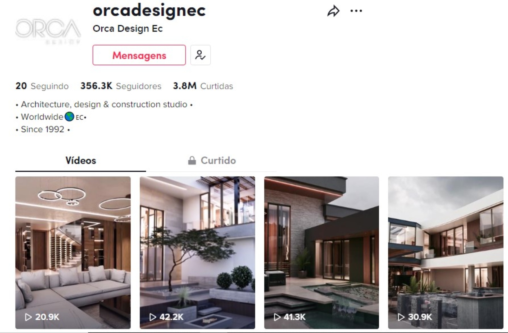 Arquitetos no TikTok: 10 perfis para você seguir